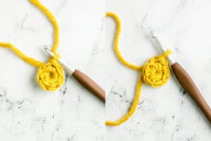 How to Crochet a Magic Ring (Magic Circle Tutorial) - Sarah Maker