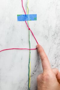 How to Start A Friendship Bracelet with a Loop (Buckle) - Sarah Maker