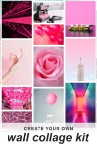 How to Make a DIY Collage Wall Kit - Sarah Maker