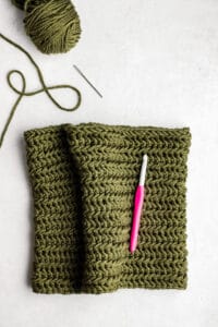 How to Herringbone Single Crochet Stitch - Sarah Maker