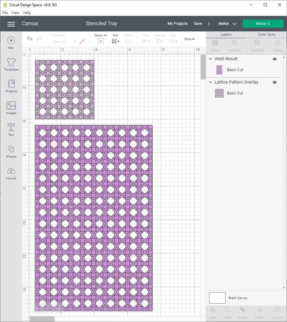 How to Make a Stencil with Cricut - Sarah Maker