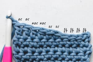 How to Slip Stitch in Crochet (sl st) for Beginners - Sarah Maker