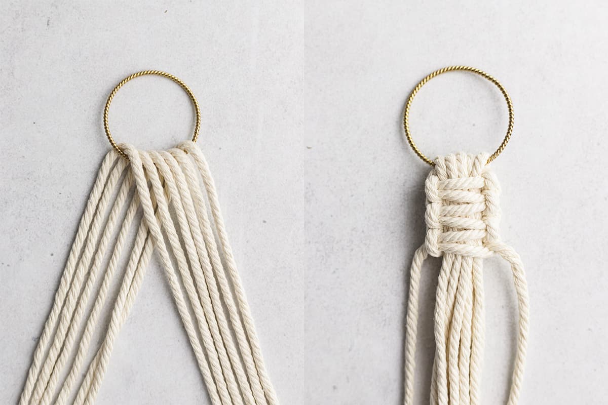 How to Make a Macrame Plant Hanger: Easy DIY Tutorial - Sarah Maker