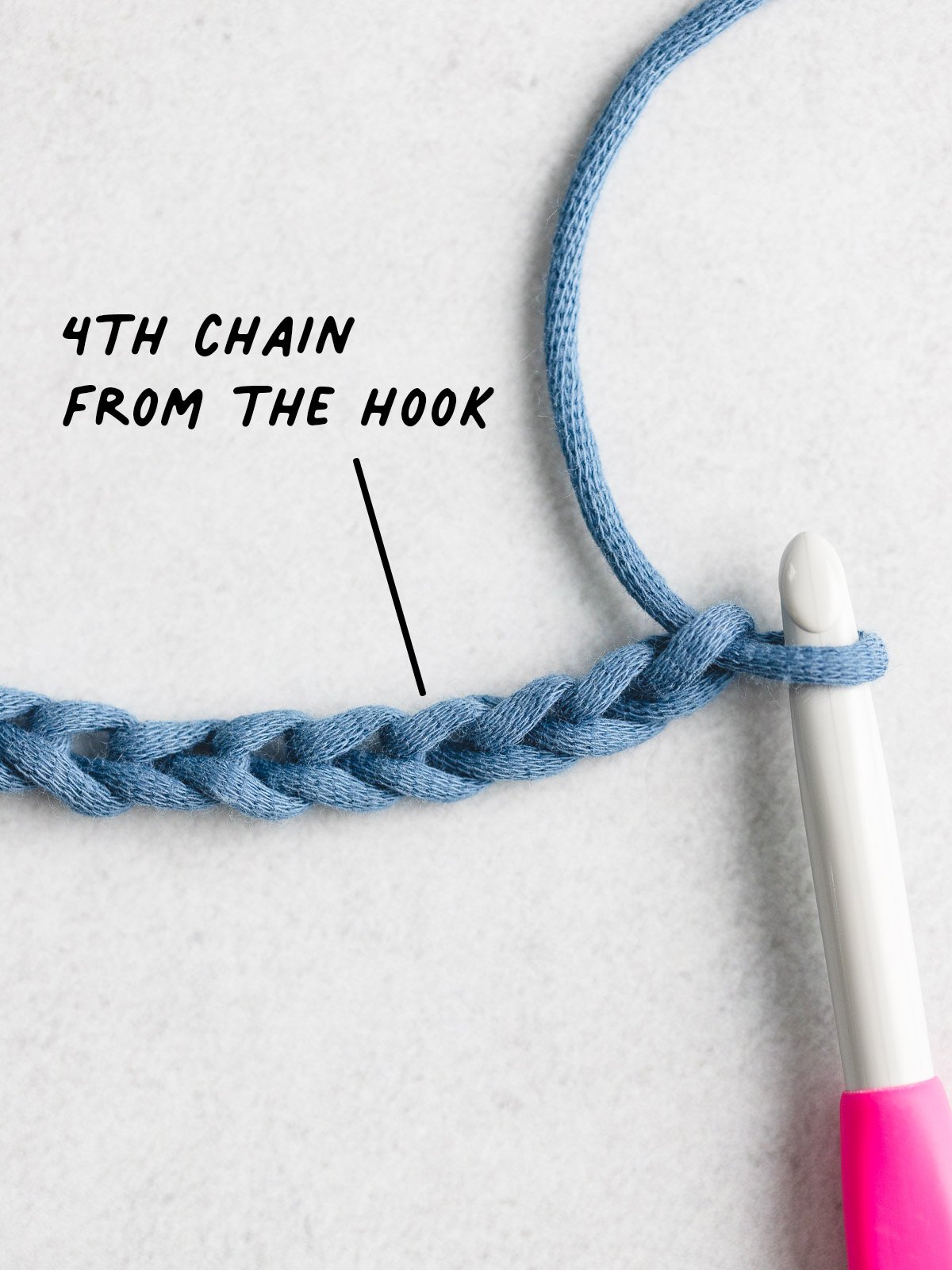How to Double Crochet Stitch (dc) for Beginners - Sarah Maker