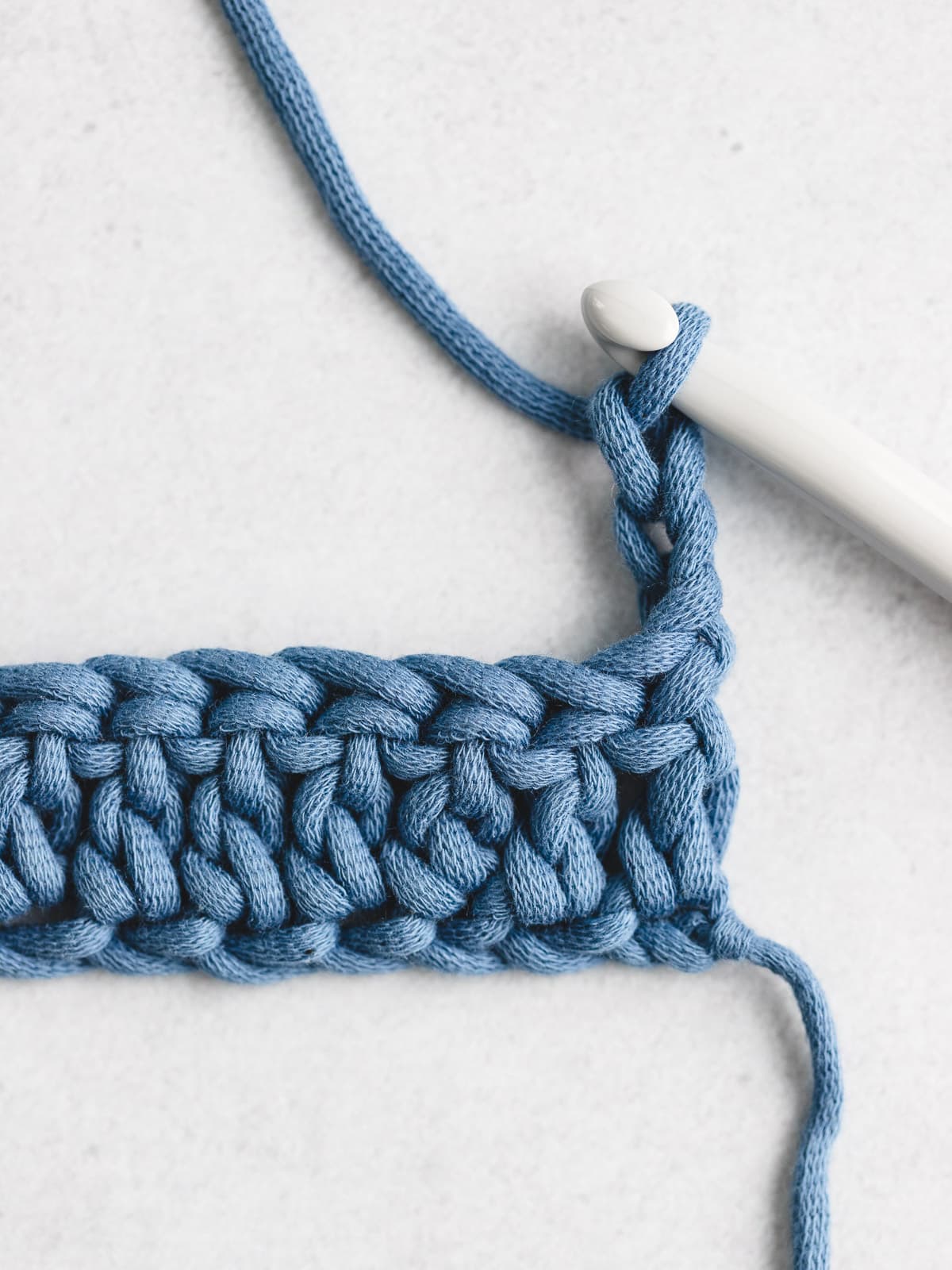 How to Double Crochet Stitch (dc) for Beginners - Sarah Maker
