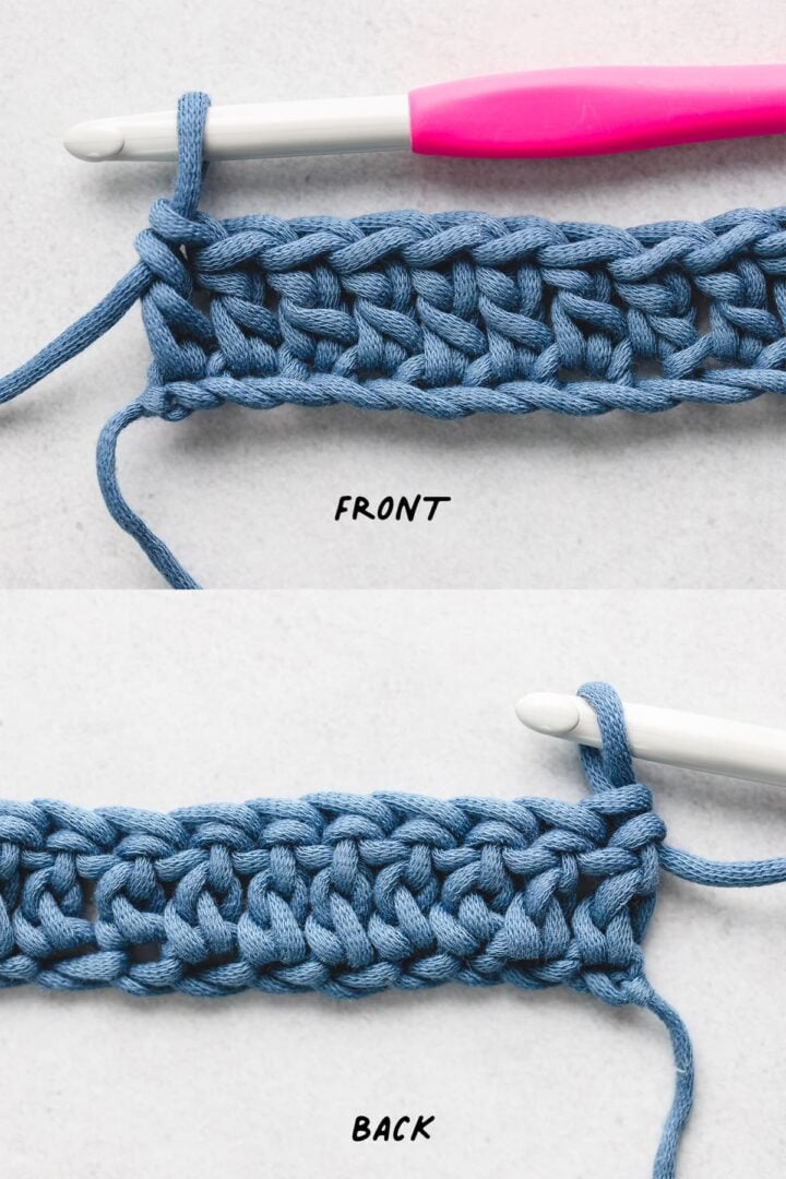 How to Double Crochet Stitch (dc) for Beginners - Sarah Maker