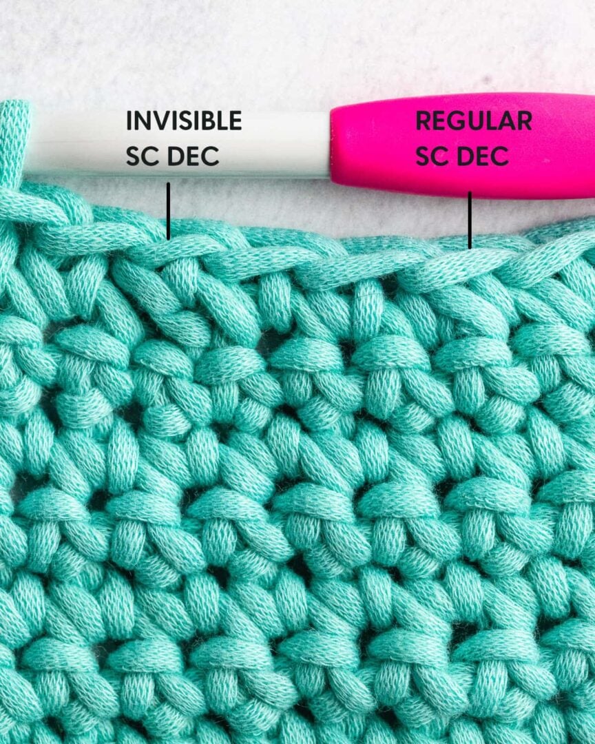 How to Single Crochet Decrease (sc2tog) - Sarah Maker