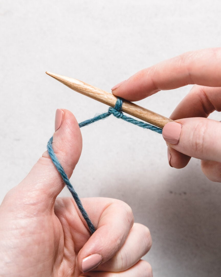 How to Cast On in Knitting for Beginners - Sarah Maker