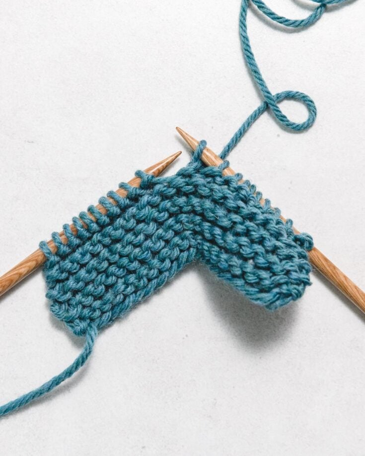 How to Knit Garter Stitch for Beginners - Sarah Maker