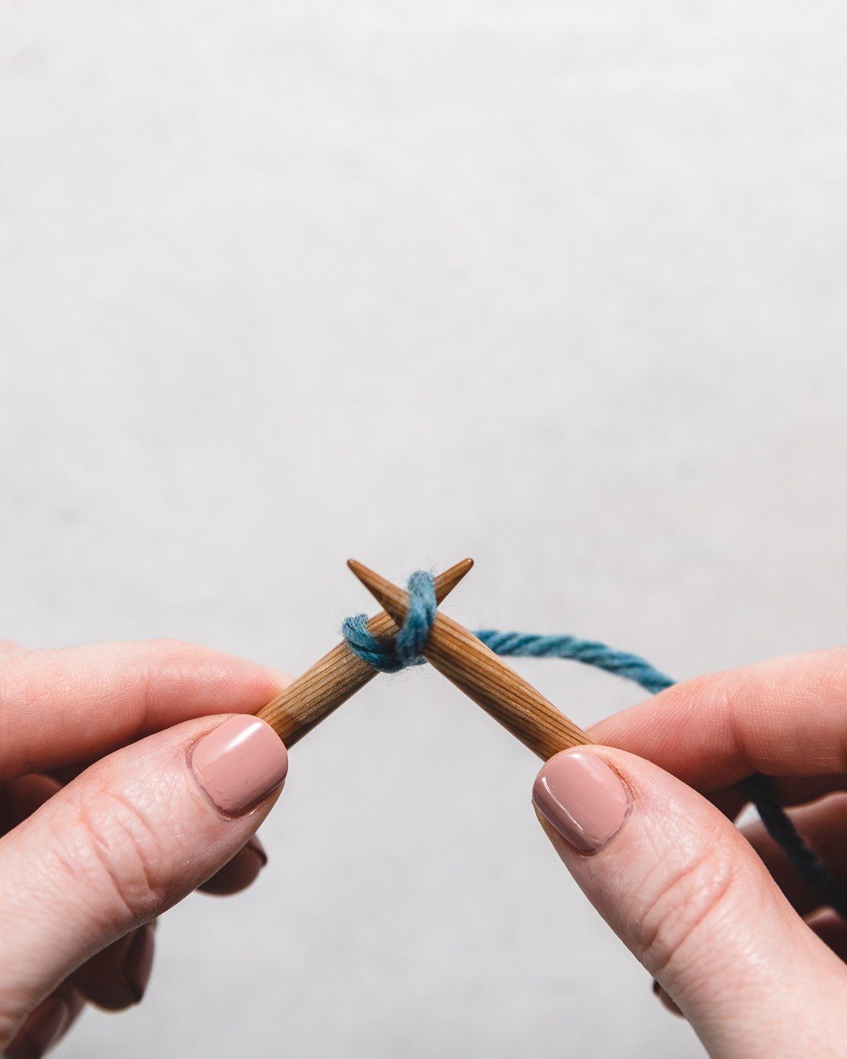 How to Cast On in Knitting for Beginners - Sarah Maker