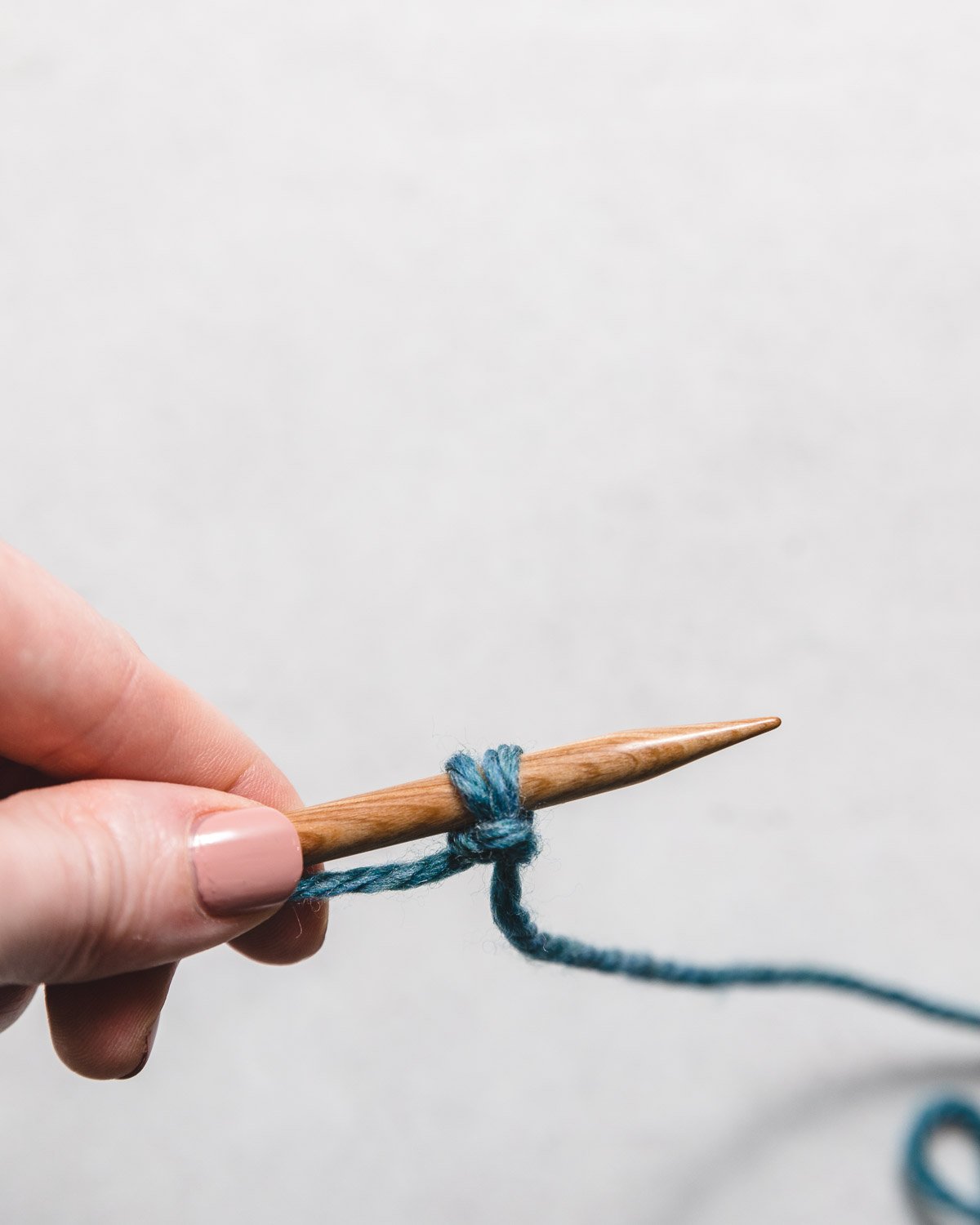 How to Cast On in Knitting for Beginners - Sarah Maker