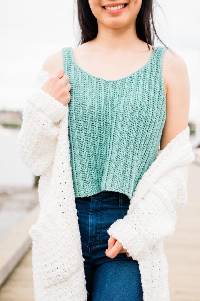 50 Free Crochet Tank and Crop Top Patterns - Sarah Maker