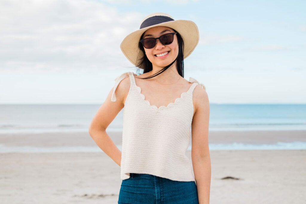 50 Free Crochet Tank and Crop Top Patterns - Sarah Maker