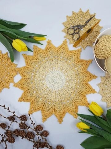 27 Crochet Doily Patterns (Beginner to Advanced) - Sarah Maker