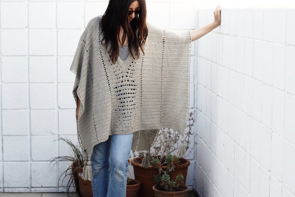 25 Free Crochet Poncho Patterns You’ll Love - Sarah Maker