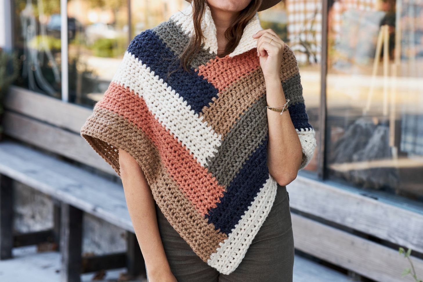 25 Free Crochet Poncho Patterns You’ll Love - Sarah Maker