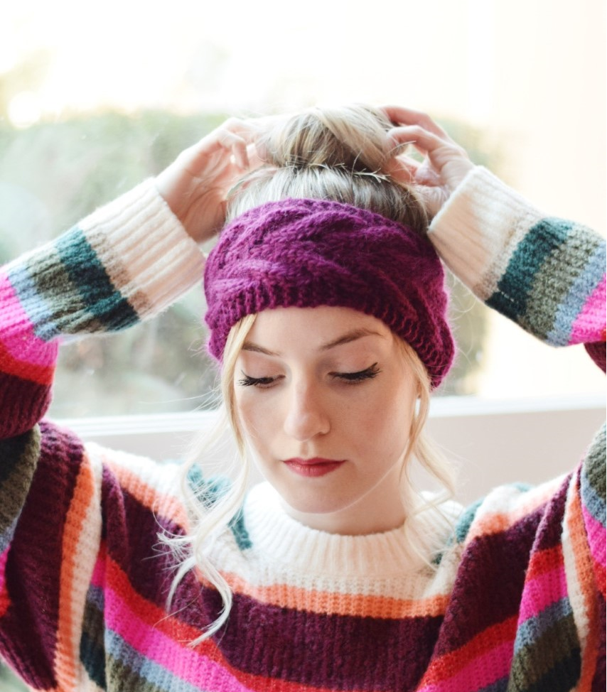 25 Free Headband and Ear Warmer Knitting Patterns - Sarah Maker