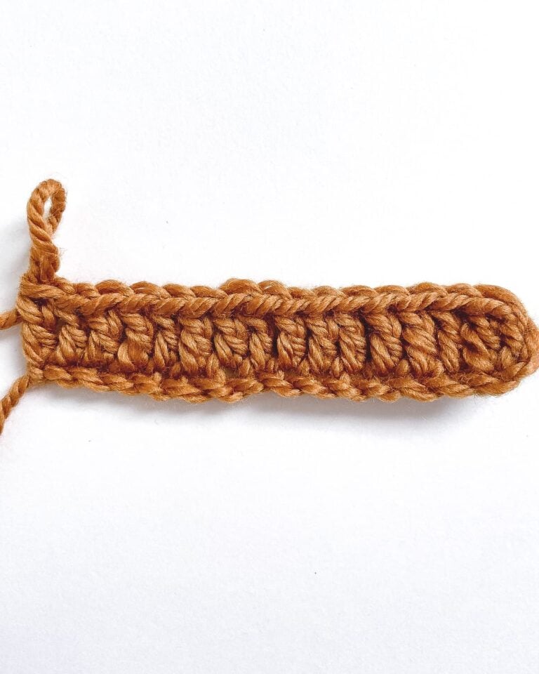 How to Crochet Waffle Stitch - Sarah Maker