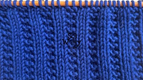 32+ Different Knitting Stitches with Patterns and Videos - Sarah Maker