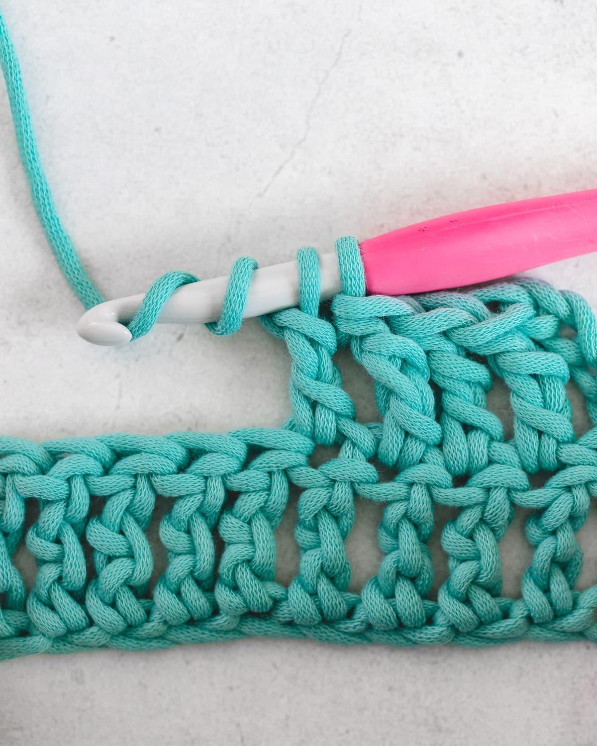 How to Treble Crochet Stitch (tr) - Sarah Maker