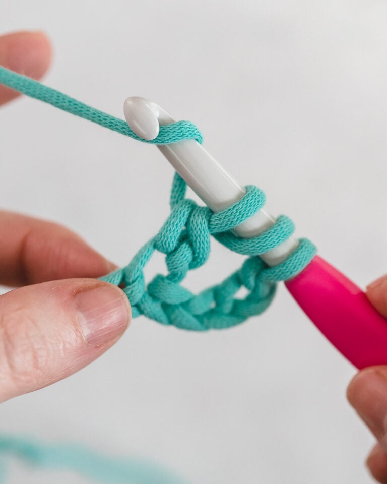 How to Treble Crochet Stitch (tr) - Sarah Maker