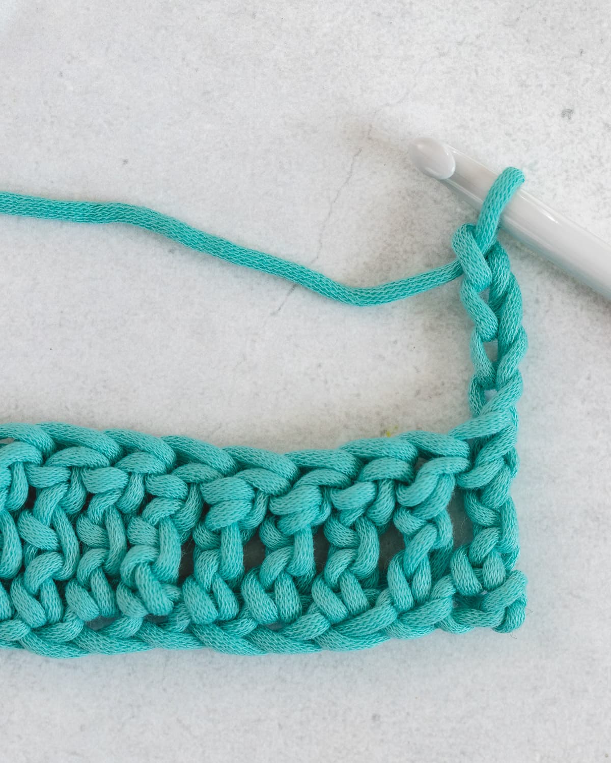 How to Treble Crochet Stitch (tr) - Sarah Maker