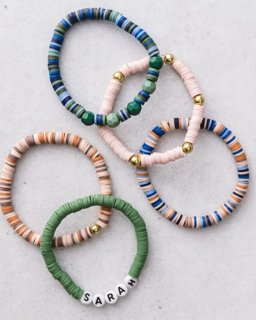 Clay Bead Bracelet Ideas And DIY Tutorial Sarah Maker Clay Bead Bracelet Ideas And DIY Tutorial Sarah Maker