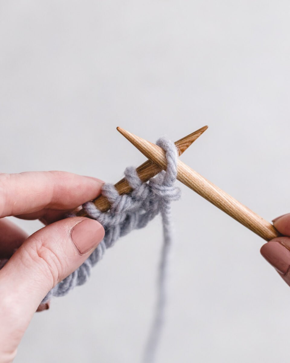 How to Knit a Scarf for Beginners + Free Pattern - Sarah Maker