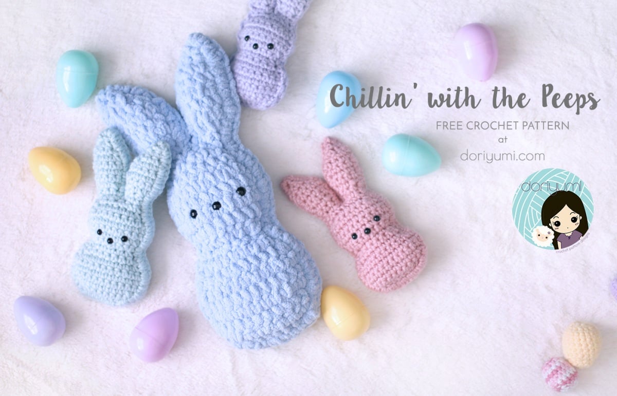 21 Free Easter Crochet Patterns: Eggs, Baskets, Bunnies, and More