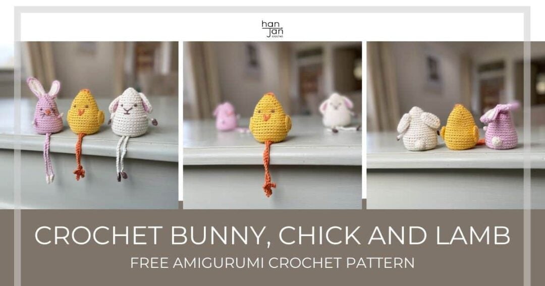 21 Free Easter Crochet Patterns: Eggs, Baskets, Bunnies, and More