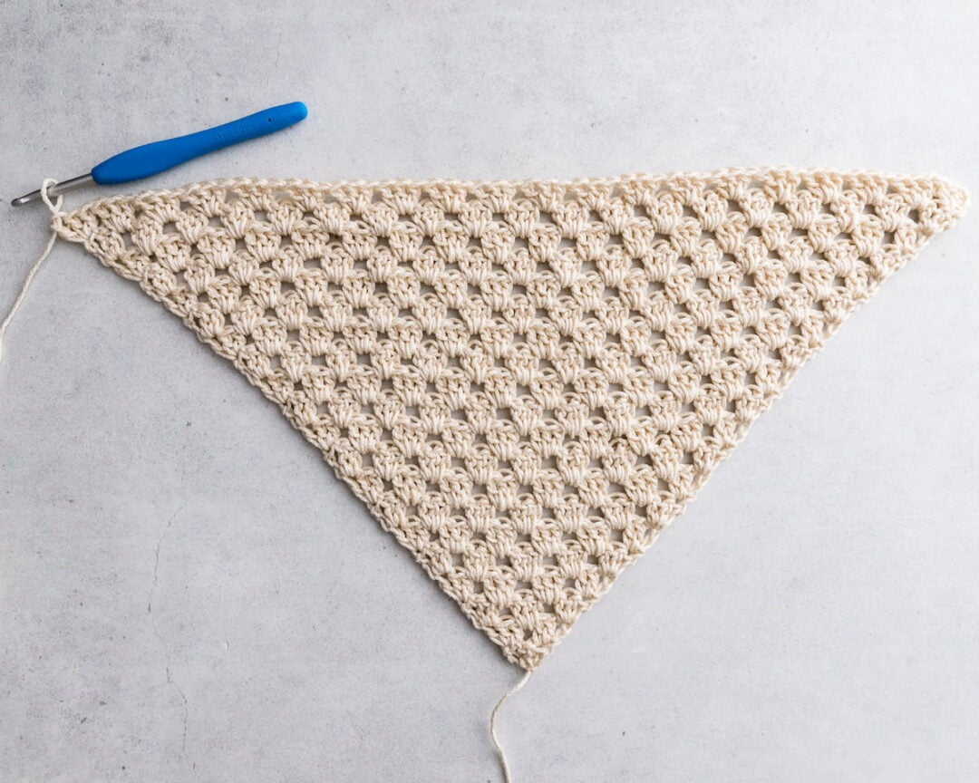 How to Crochet a Bandana + Free Easy Pattern - Sarah Maker