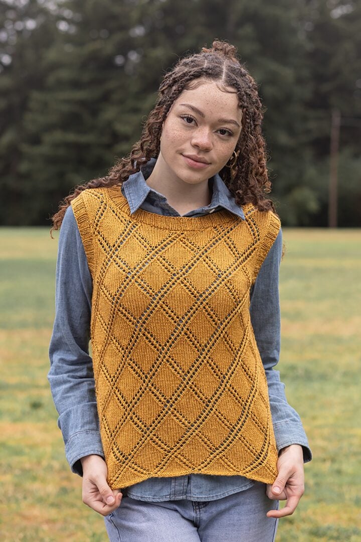 21 Free Vest Knitting Patterns - Sarah Maker