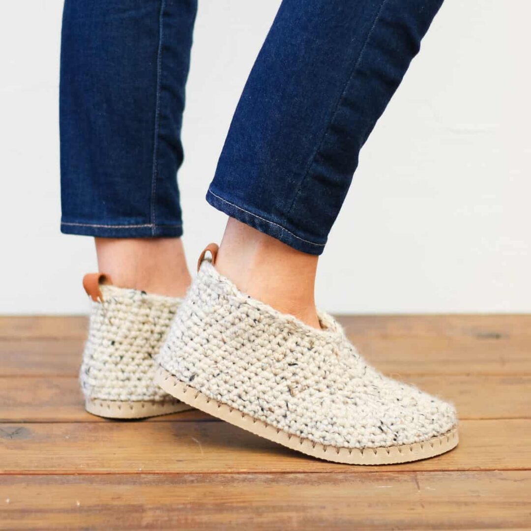 25 Cozy Crochet Slipper Patterns (All Free!) - Sarah Maker