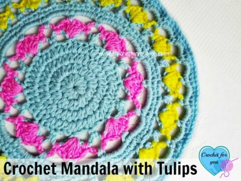 25 Free Crochet Mandala Patterns for All Skill Levels - Sarah Maker