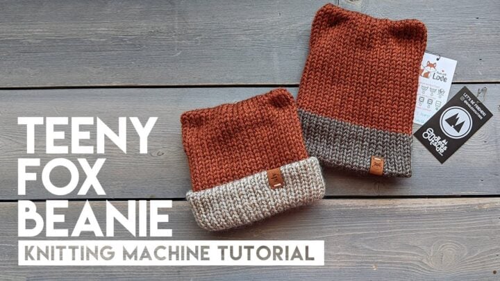 21 Free Circular Knitting Machine Patterns (Sentro and Addi) - Sarah Maker