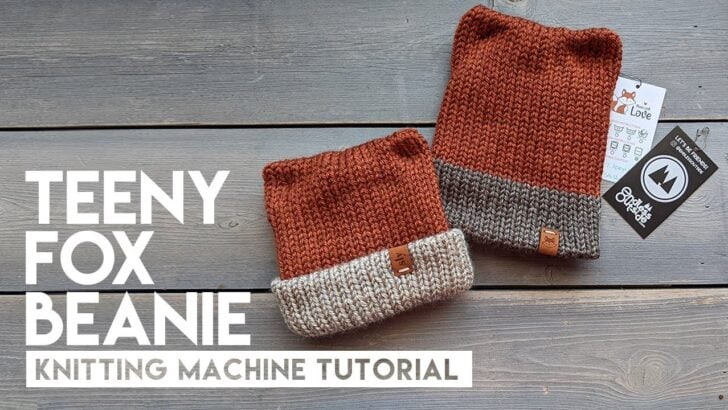 21 Free Circular Knitting Machine Patterns (Sentro and Addi) - Sarah Maker