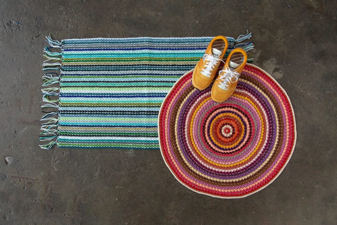 27 Free Crochet Rug Patterns - Sarah Maker