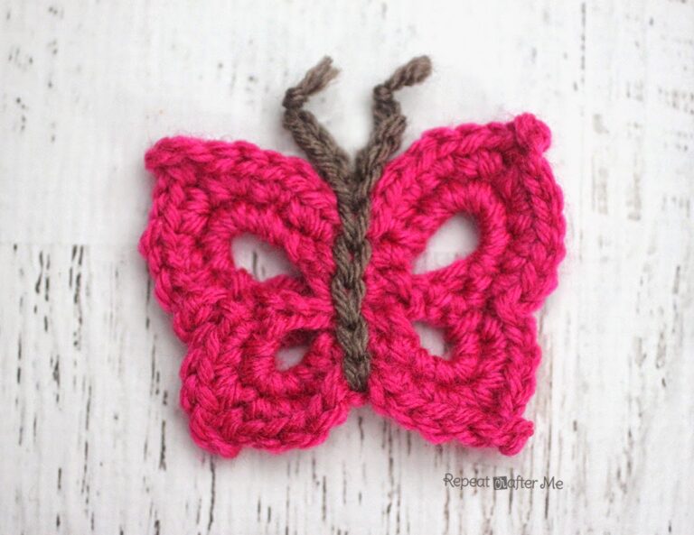 23 Free Crochet Butterfly Patterns - Sarah Maker