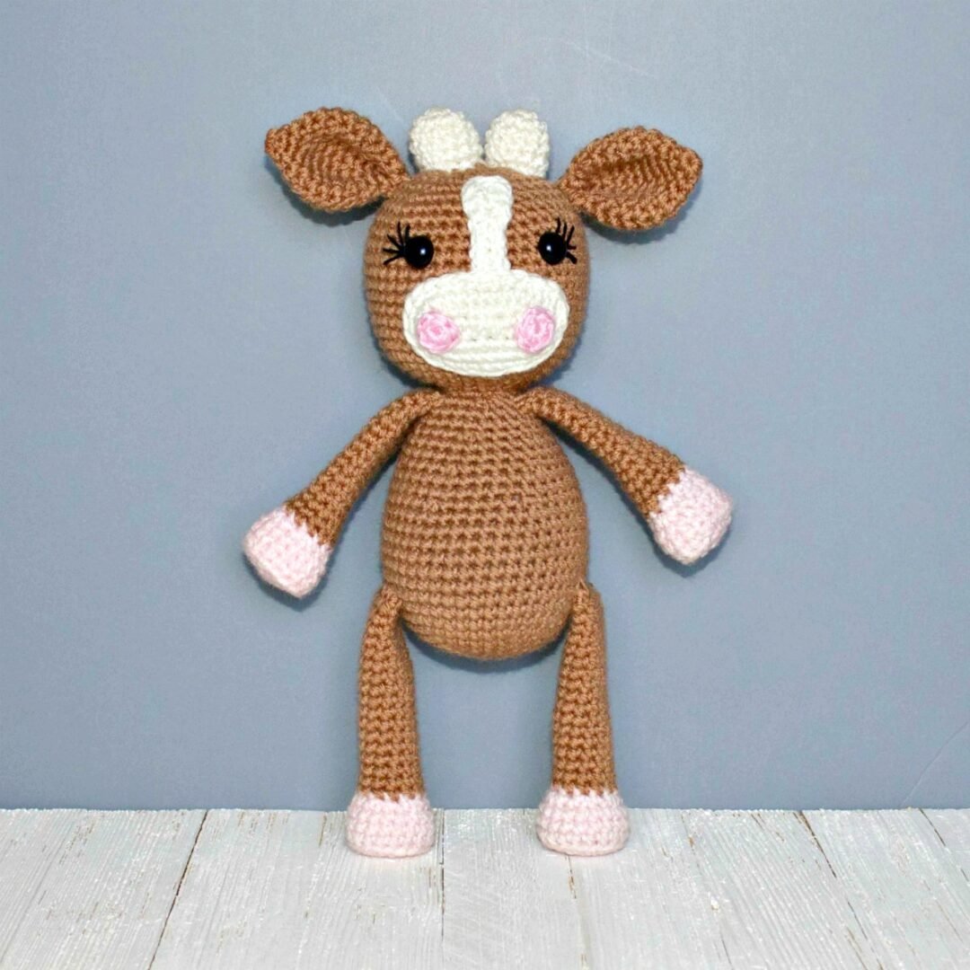 25 Adorable & Free Crochet Cow Patterns - Sarah Maker