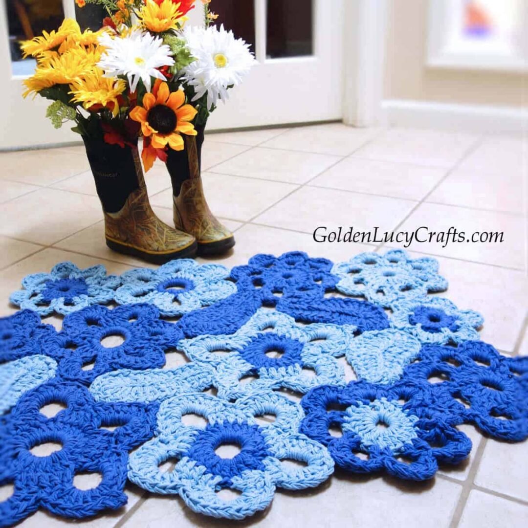 27 Free Crochet Rug Patterns - Sarah Maker