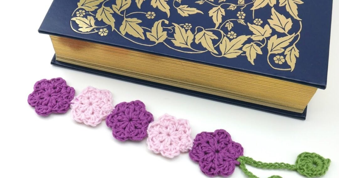 25 Free Crochet Bookmark Patterns - Sarah Maker