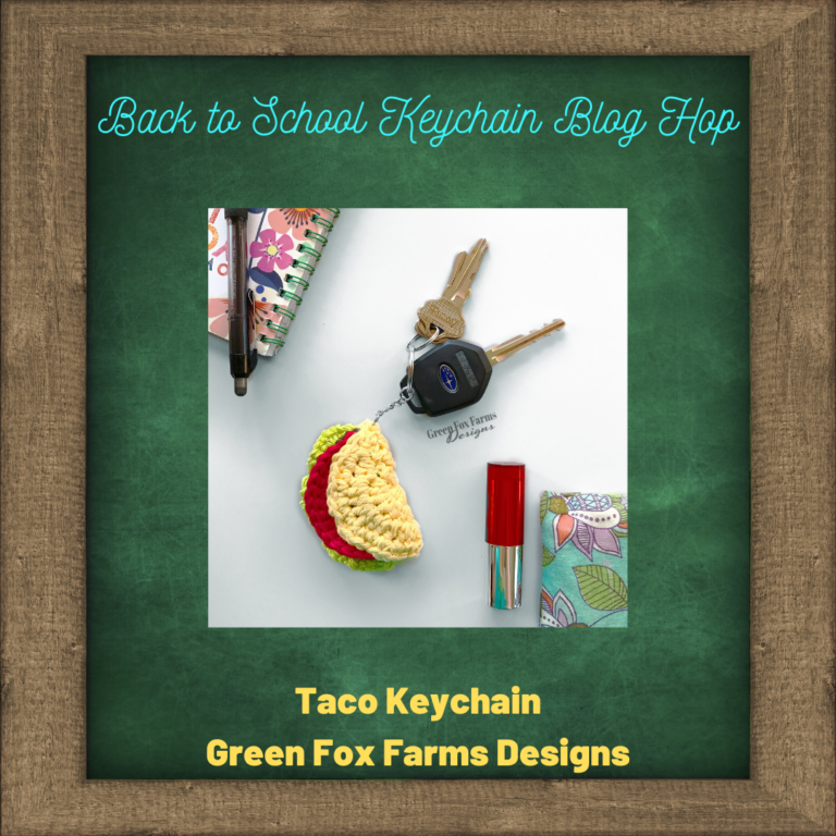 25 Free & Easy Crochet Keychain Patterns - Sarah Maker