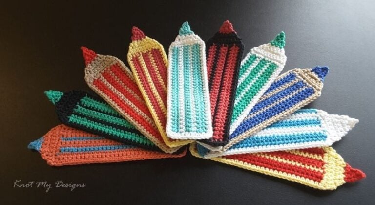 25 Free Crochet Bookmark Patterns - Sarah Maker
