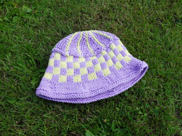 15 Free & Easy Bucket Hat Knitting Patterns - Sarah Maker