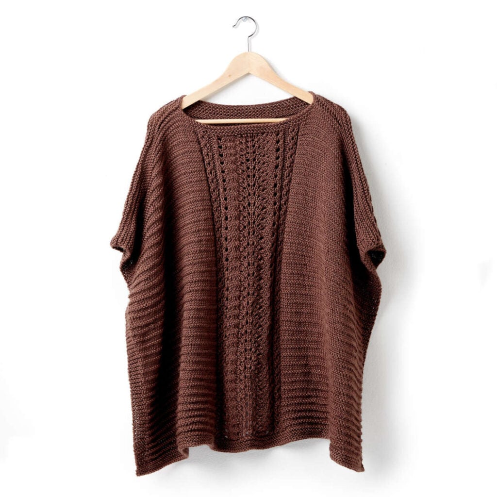 27 Free Knit Poncho Patterns for All Seasons - Sarah Maker