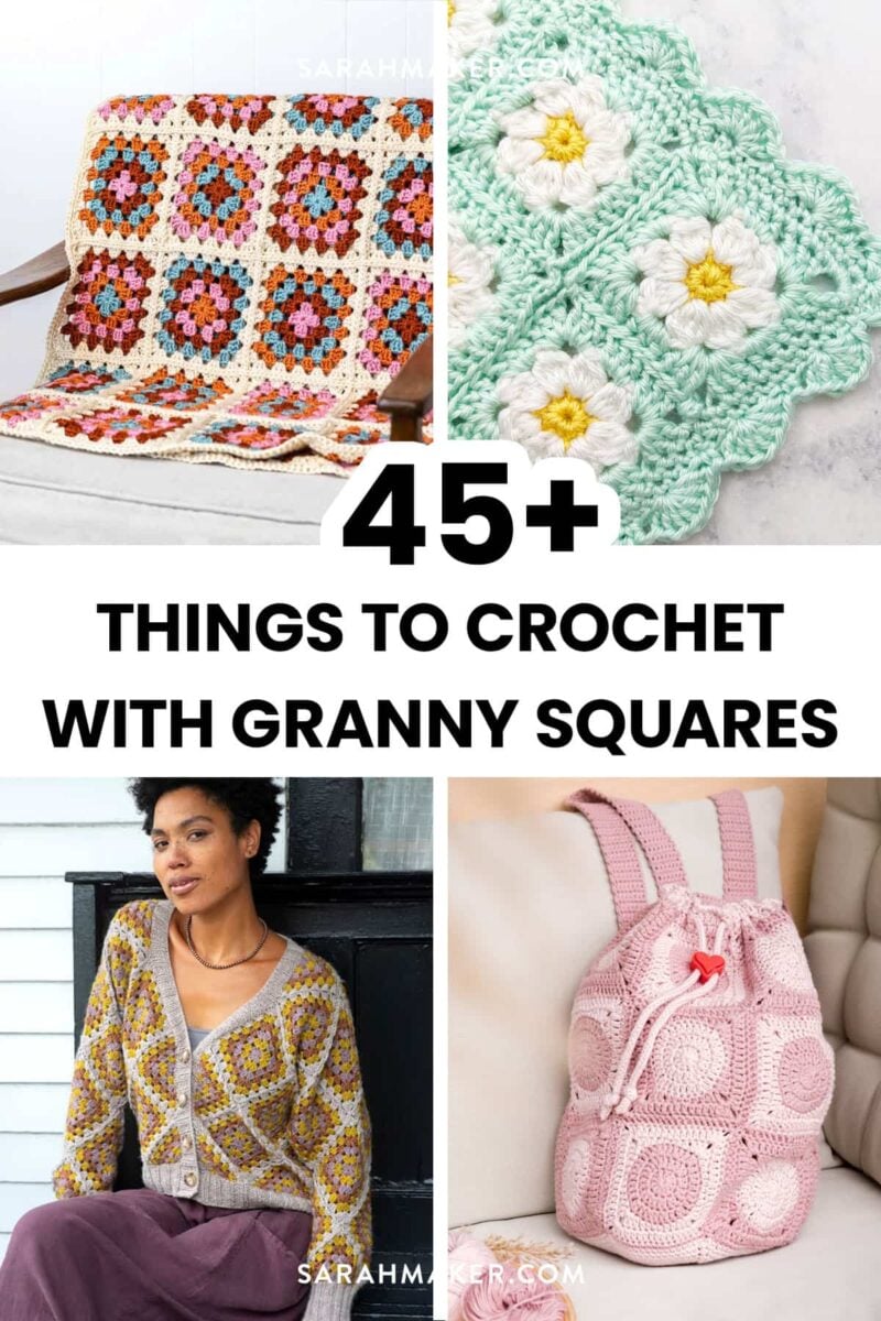 45+ Projects to Make with Granny Squares - Sarah Maker
