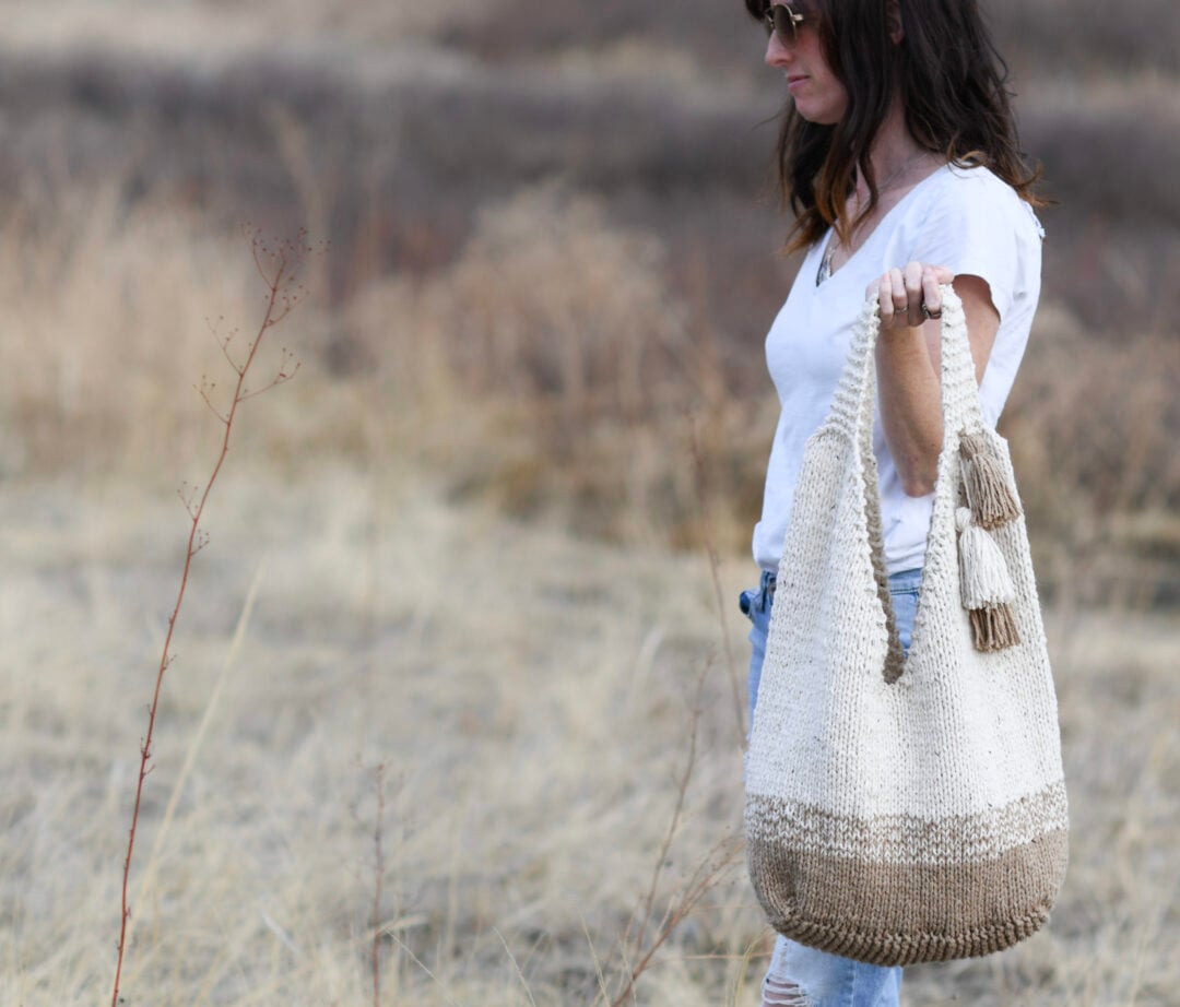 27+ Free Knitted Bag Patterns (for all skill levels!) - Sarah Maker