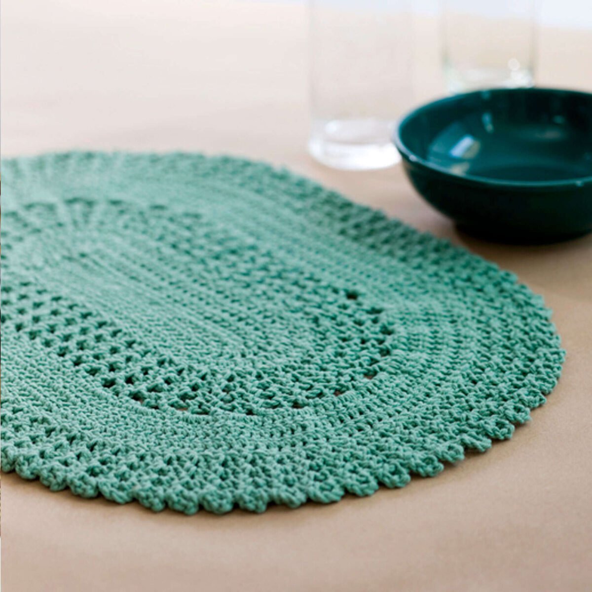 27+ Free and Easy Crochet Placemat Patterns - Sarah Maker