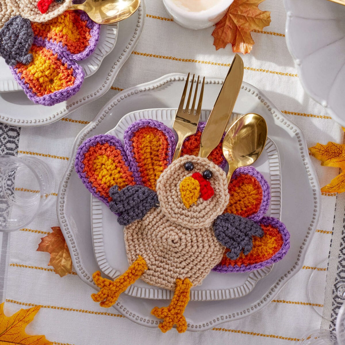 30+ Free Thanksgiving Crochet Patterns for Beginners - Sarah Maker