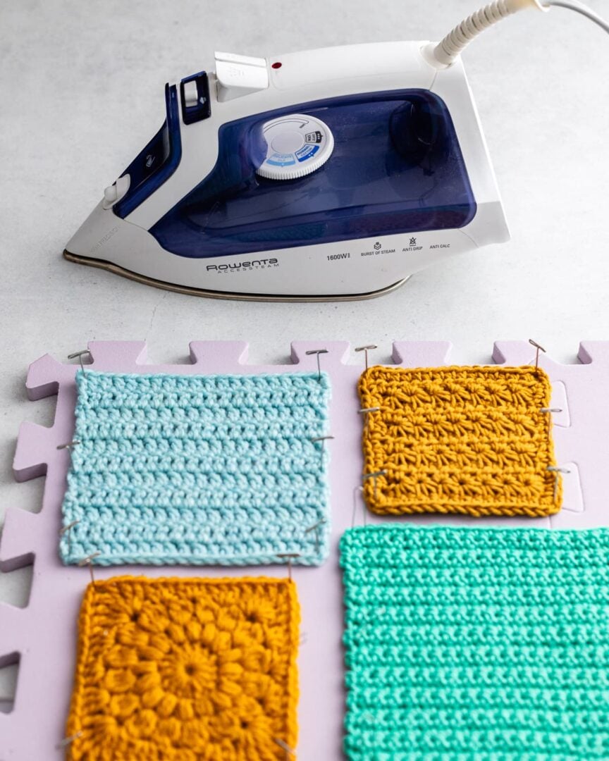 How to Block Crochet (And Why You Should!) - Sarah Maker